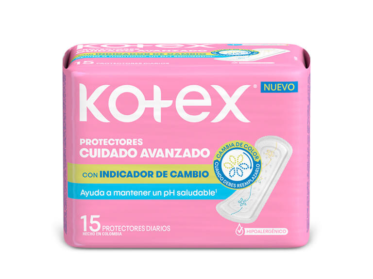 Protectores Diarios con Indicador de Cambio | Kotex® CL